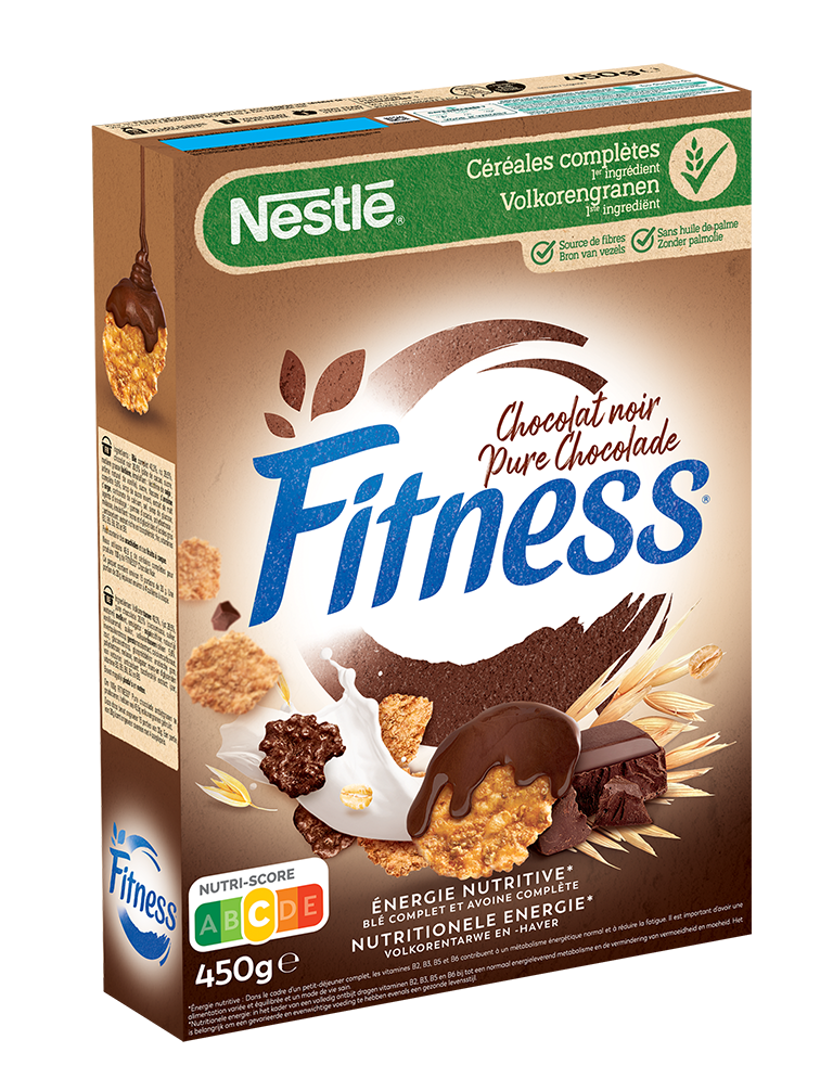 FITNESS® PURE CHOCOLADE - Ontbijtgranen | Nestlé Ontbijtgranen