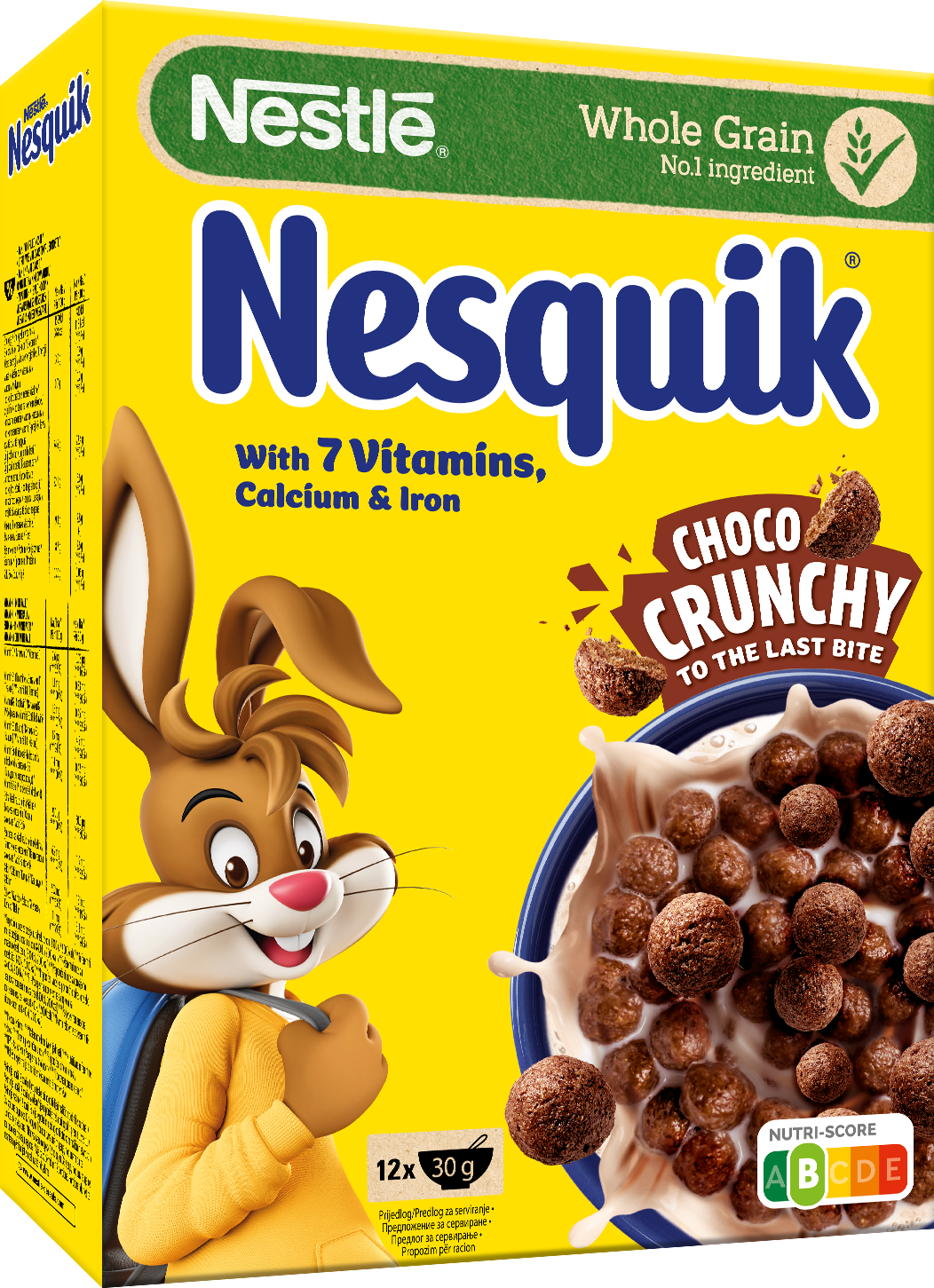 Зърнена закуска Nesquik 225g със 7 витамина | Nestle Cereals BG