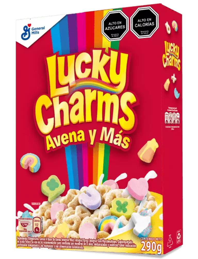 Cereal Lucky Charms ® - ¡Con malvaviscos mezclados! | Cereales Nestlé