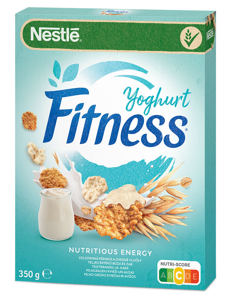 Fitness cereálie s chutí jogurtu pro zdravou snídani