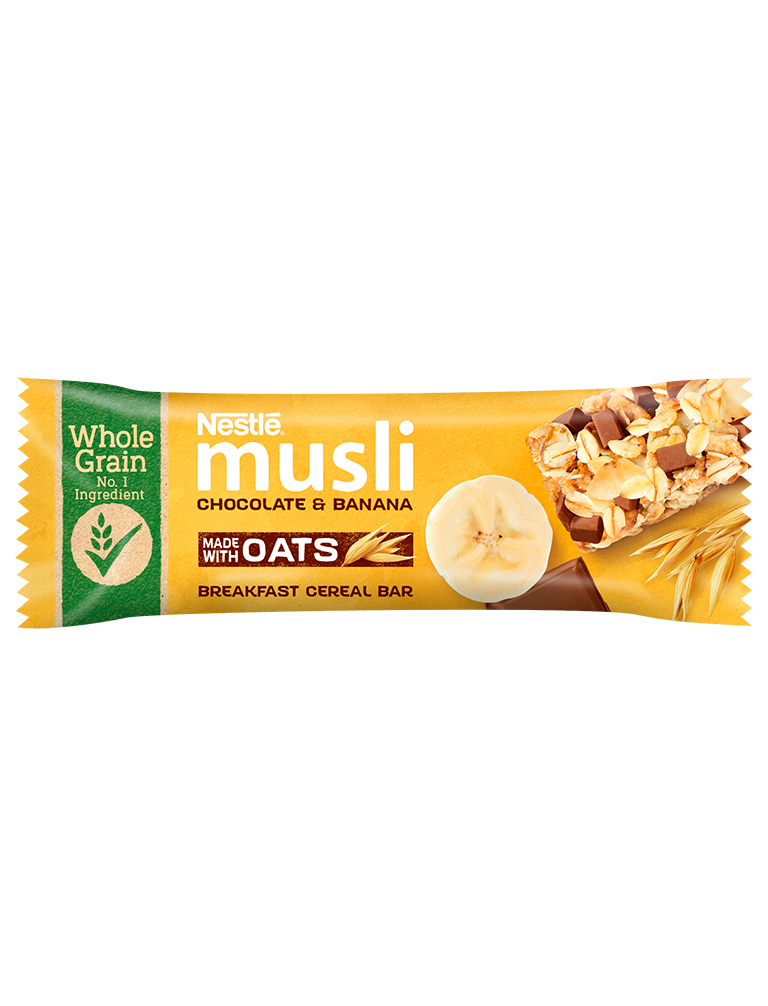 Nestlé Musli Chocolate & Banana | Snídaňové cereálie Nestlé