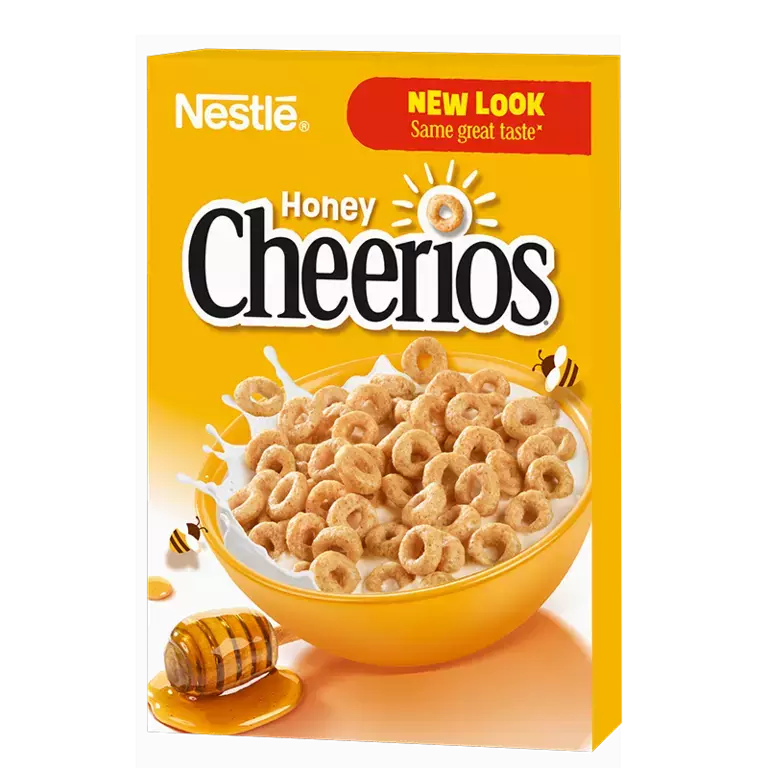 Cheerios cereálie od Nestlé - lahodné cereálie ideální pro každé ráno.
