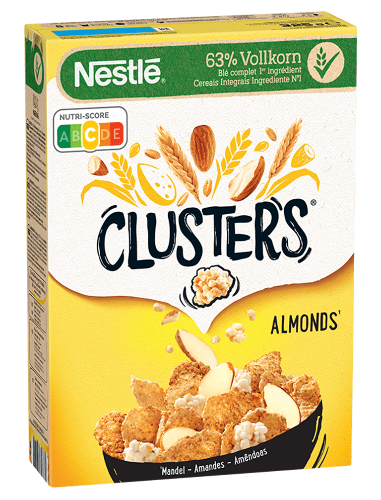 CLUSTERS Mandel Cerealien - mit Vollkorn! |Nestlé Cerealien