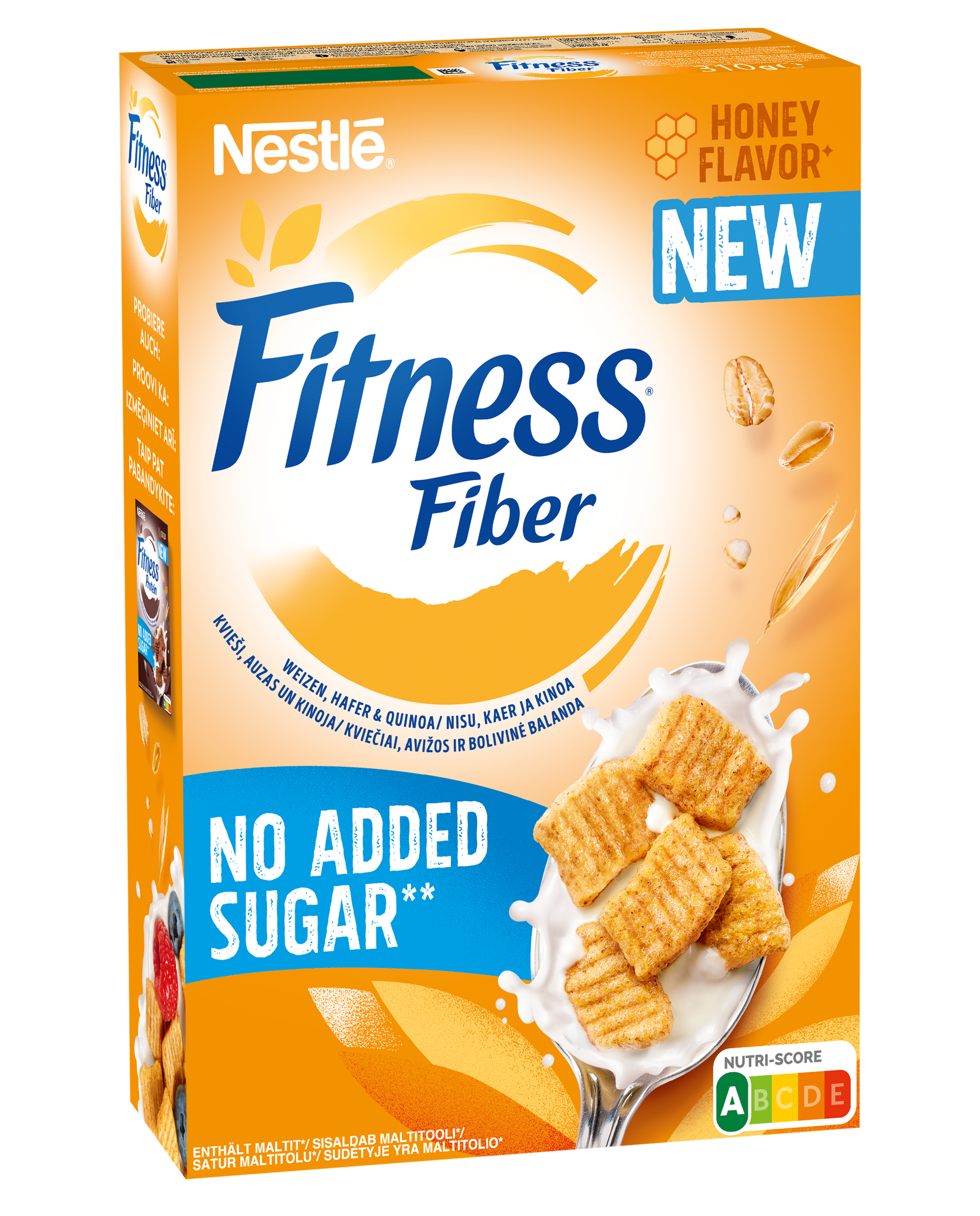 Fitness® Fiber Cerealien ohne Zuckerzusatz | Nestlé Cerealien