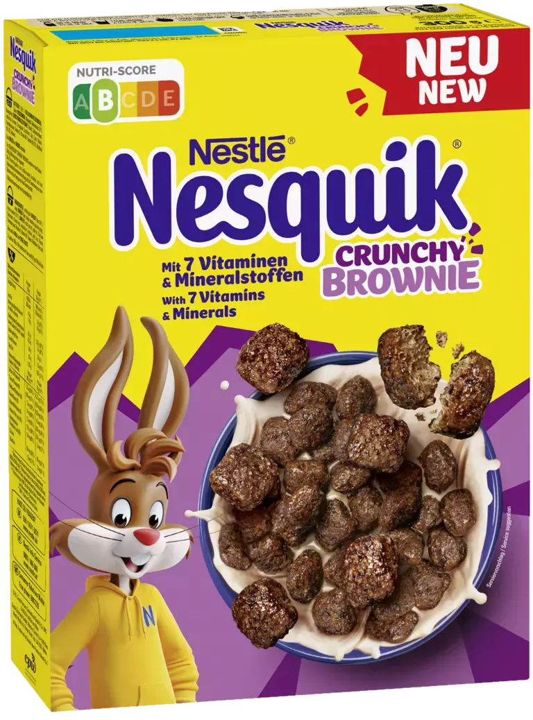 NESQUIK® CRUNCHY BROWNIE | Nestlé Cereals
