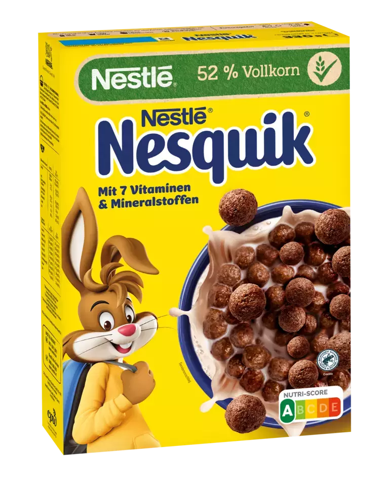 NESQUIK® Cornflakes mit Schoko-Geschmack | Nestlé Cereals