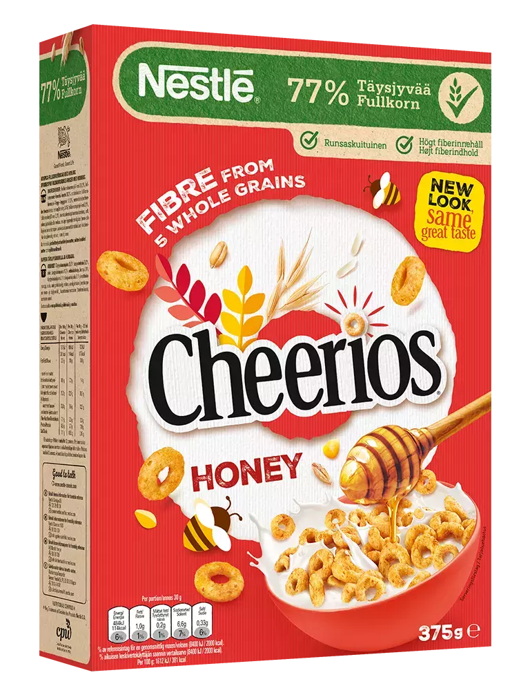 Nestlé Cheerios Honey | Brand | Nestlé Morgenmadsprodukter