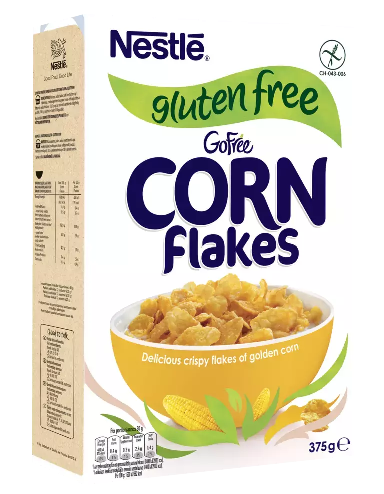 GoFree glutenfri Corn Flakes | Nestlé Cereals