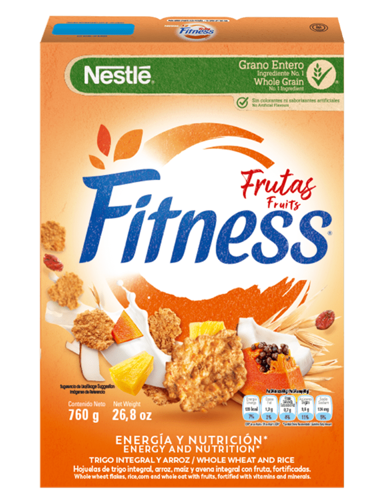 Fitness Frutas Cereal Integral Con Frutas Cereales Nestlé®