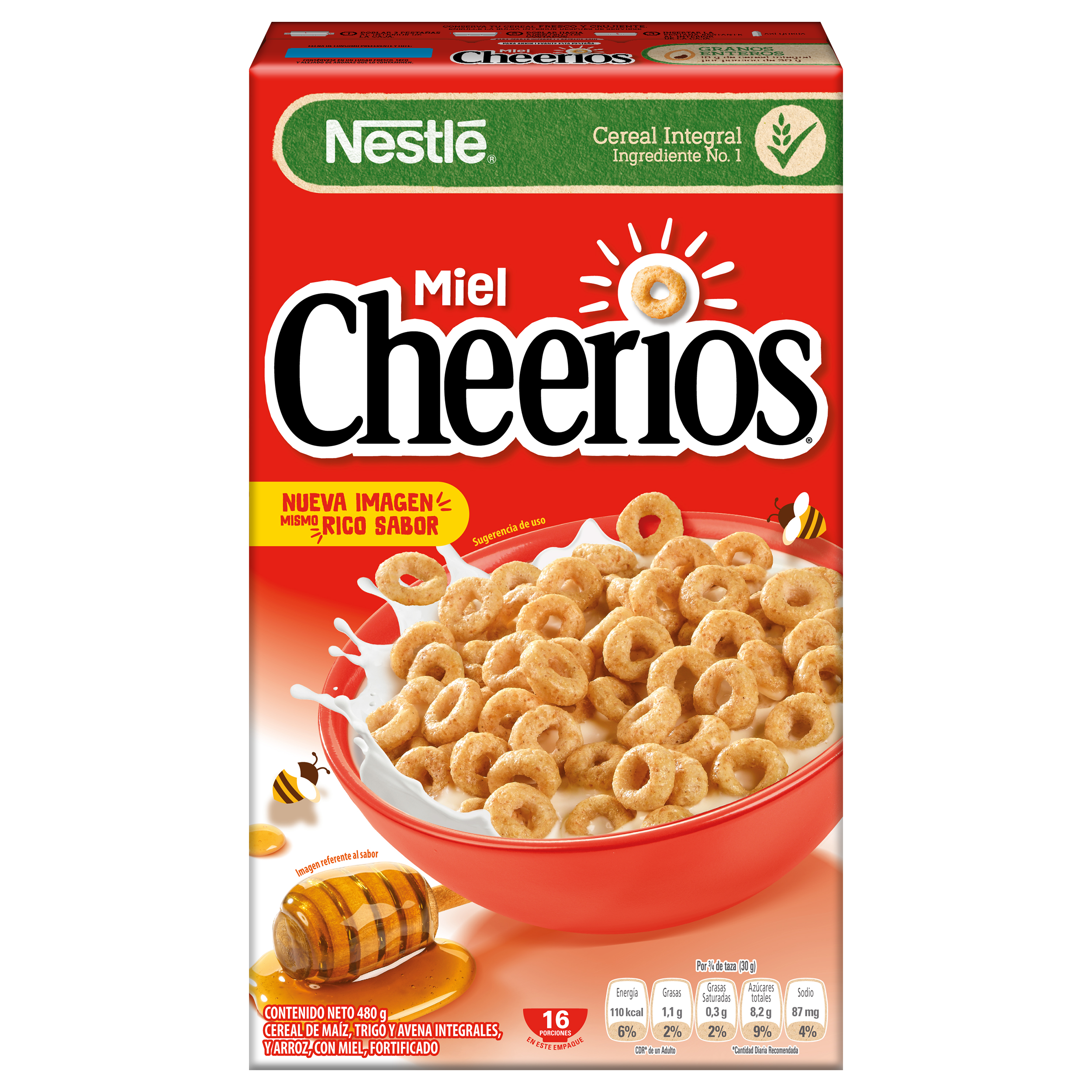 Cereal Cheerios® Miel - ¡Con un rico toque de miel! | Cereales Nestlé