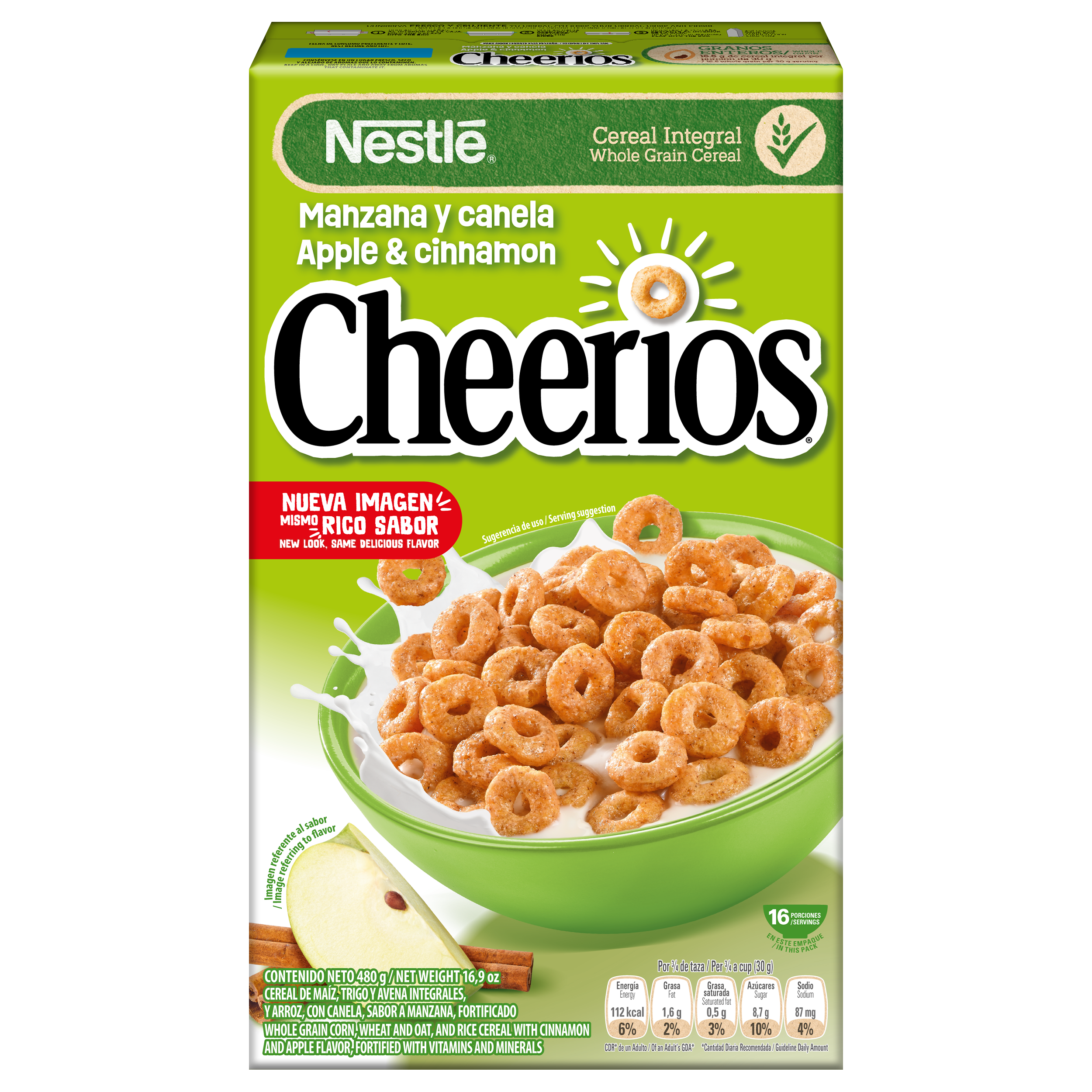 Cereal Cheerios® Manzana Canela | Cereales Nestlé