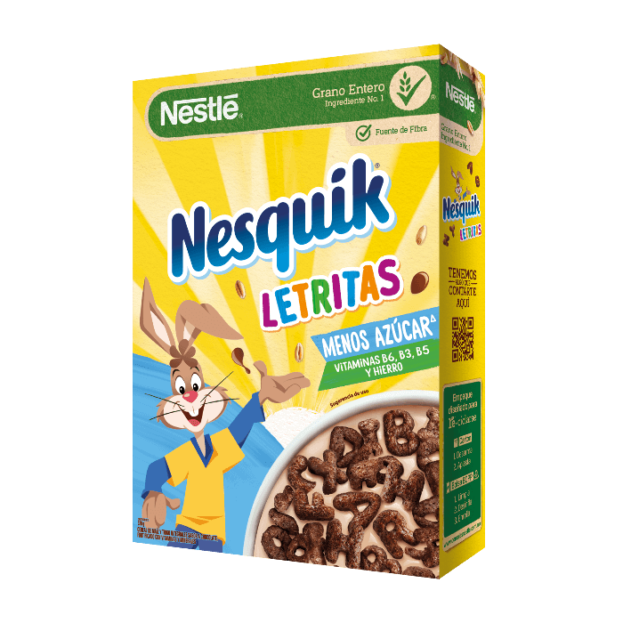 Cereal Nesquik® Letritas | Cereales Nestlé