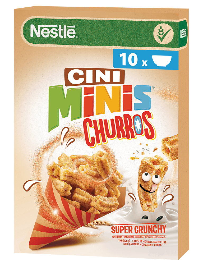 Cini Minis ® Churros Hommikuhelbed | Nestlé Cereals