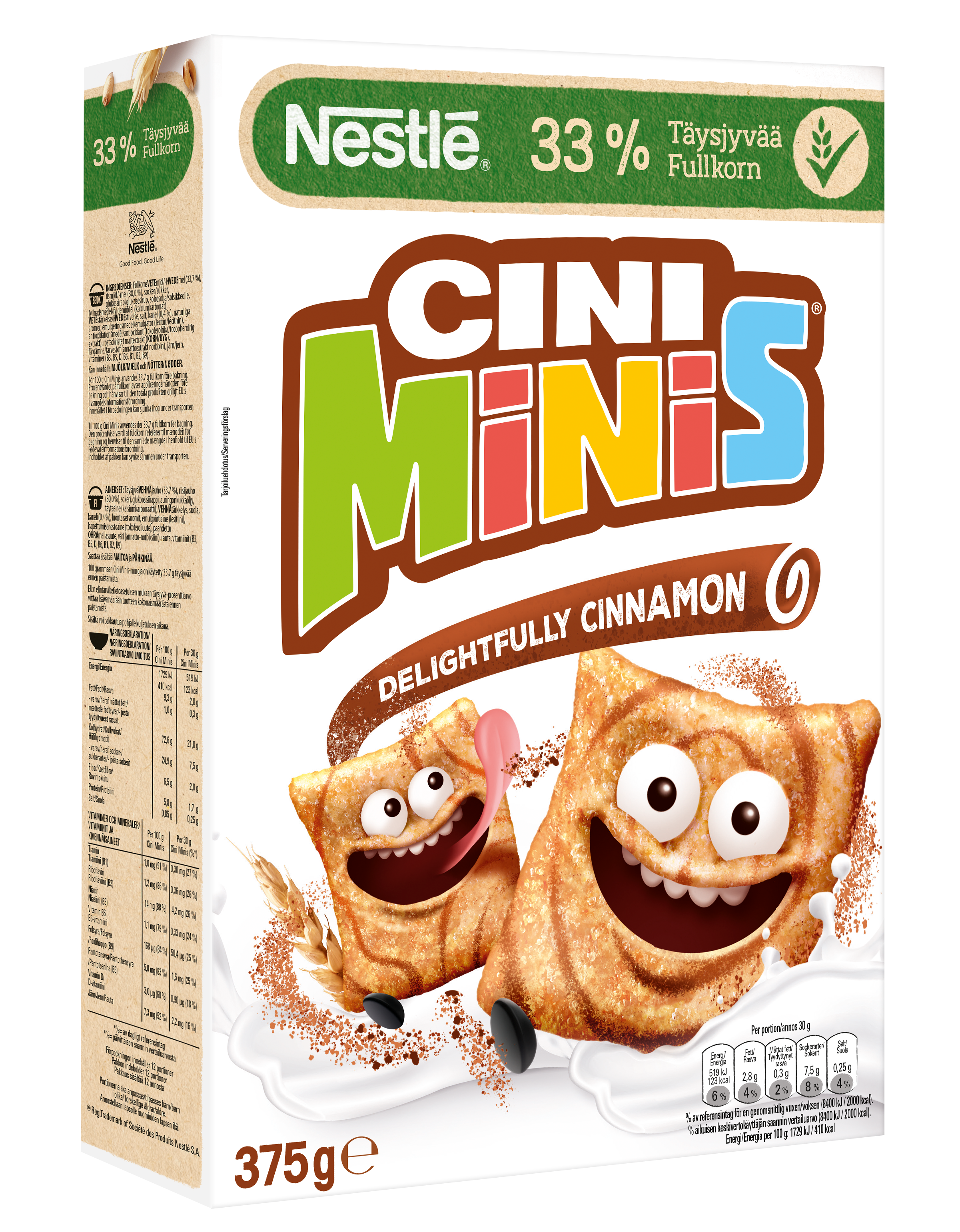 CINI MINIS® | Nestlén aamiaismurot Suomi