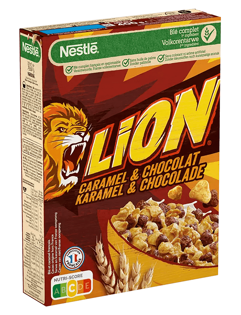 LION® - Céréales caramel et chocolat | NESTLÉ® Céréales