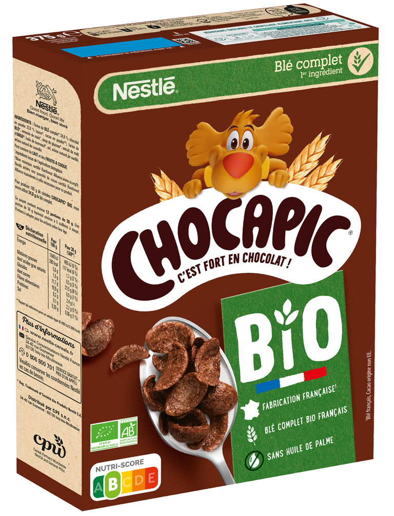 CHOCAPIC® BIO - Céréales chocolat | NESTLÉ® Céréales