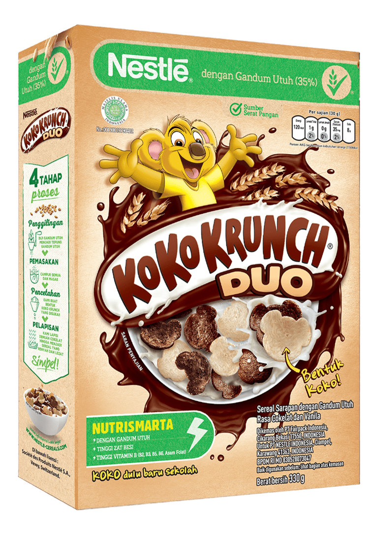 Sereal Nestlé Koko Krunch Duo 330g | Nestlé Cereals
