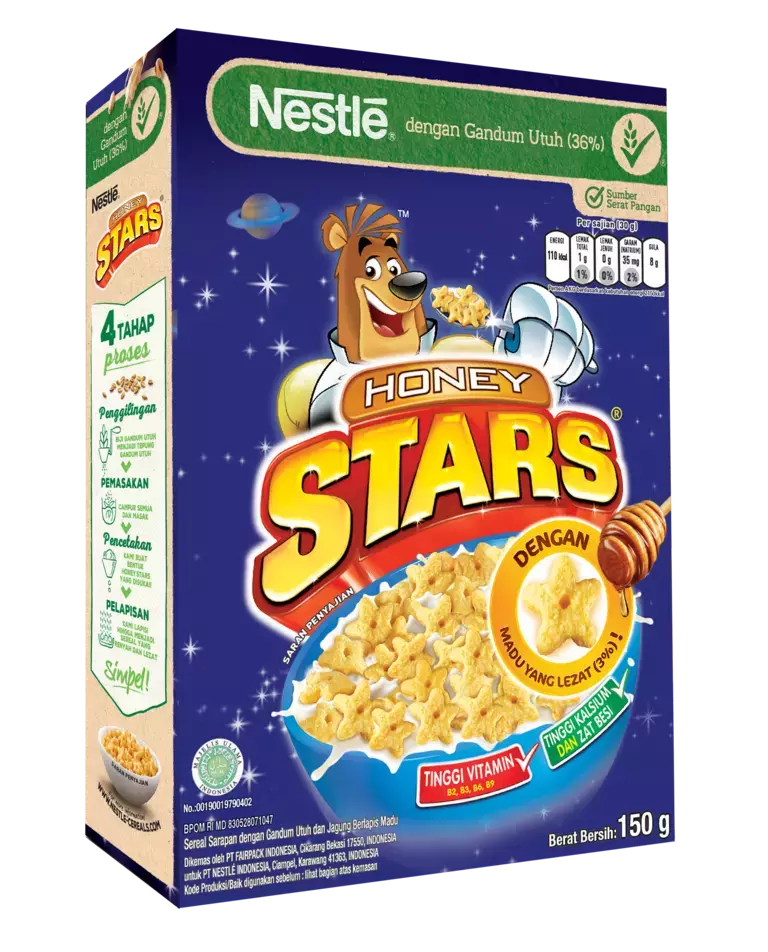 Honey Star Nestlé - HONEY STARS® Sereal Madu | Sereal Sarapan Nestlé