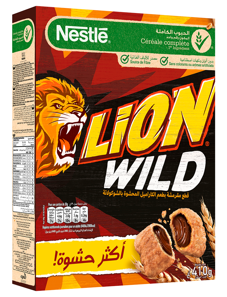 Lion® Wild Cereal with Caramel Taste | Nestlé Cereals