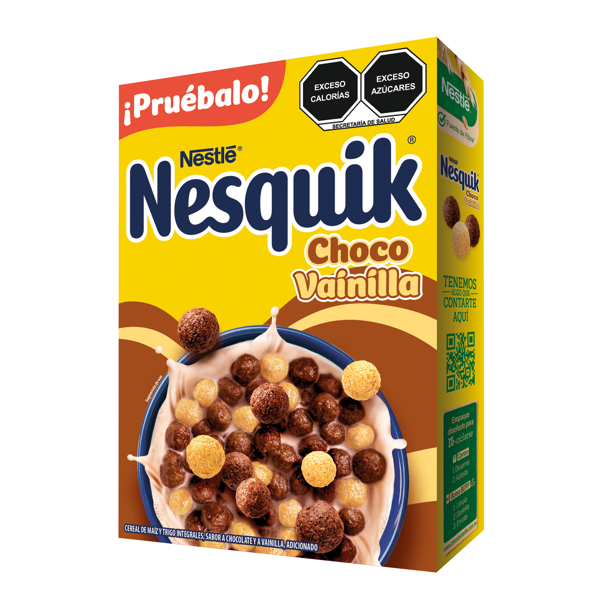 Cereal Nesquik® Choco Vainilla – ¡Combinación de sabores! | Cereales Nestlé