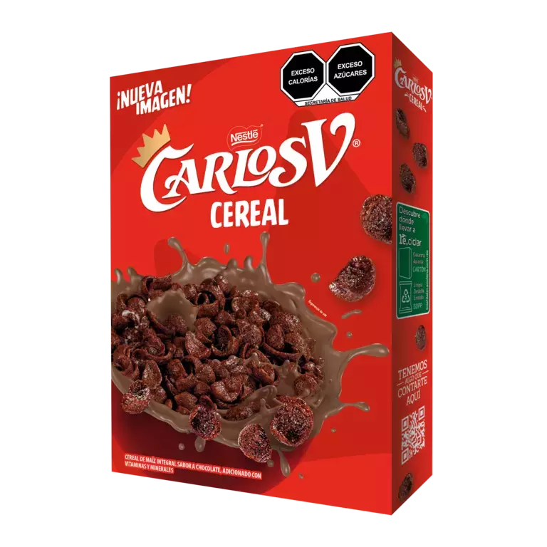 CARLOS V® Ahora en cereal | Nestlé Cereals