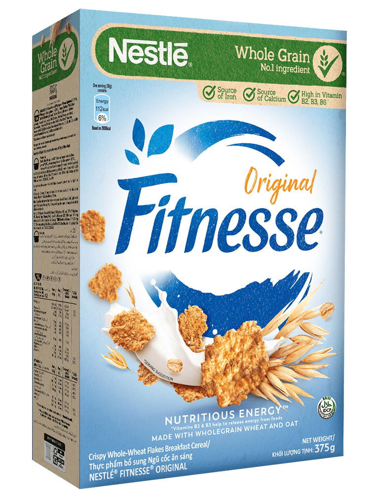 Produk Nestlé Fitnesse Original: Bijirin Sihat untuk Sarapan