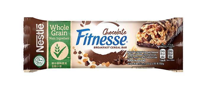 Nestlé® FITNESSE® Chocolate Cereal Bar | Nestlé® Breakfast Cereal