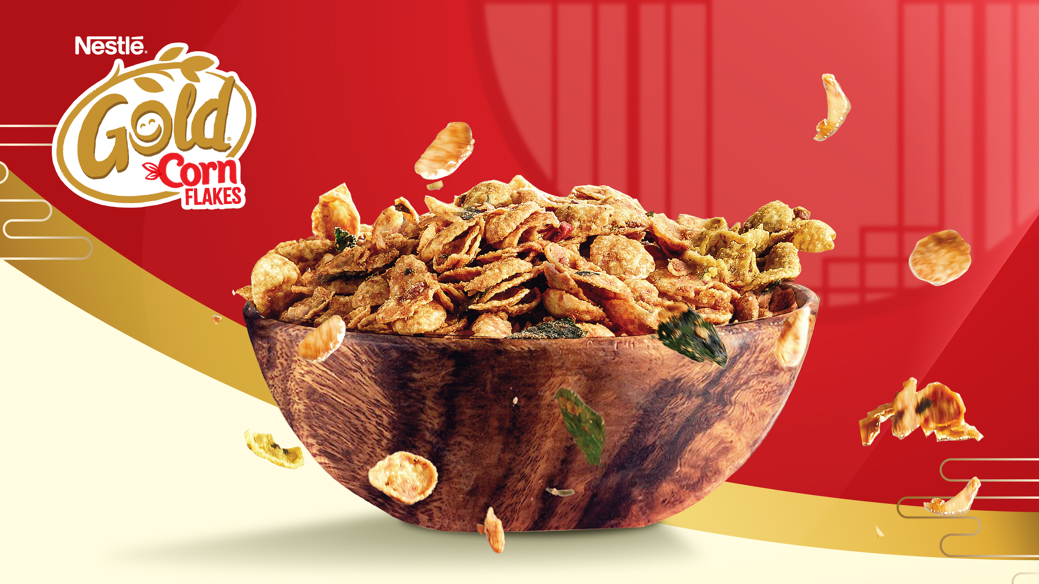 Nestlé® GOLD™ Salted Egg Cornflakes | Nestlé Cereals