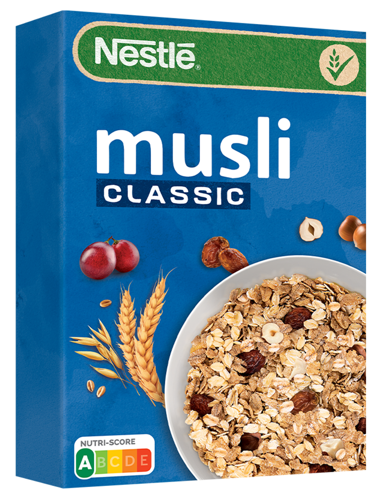 Nestlé MUSLI CLASSIC | Nestlé Płatki Śniadaniowe