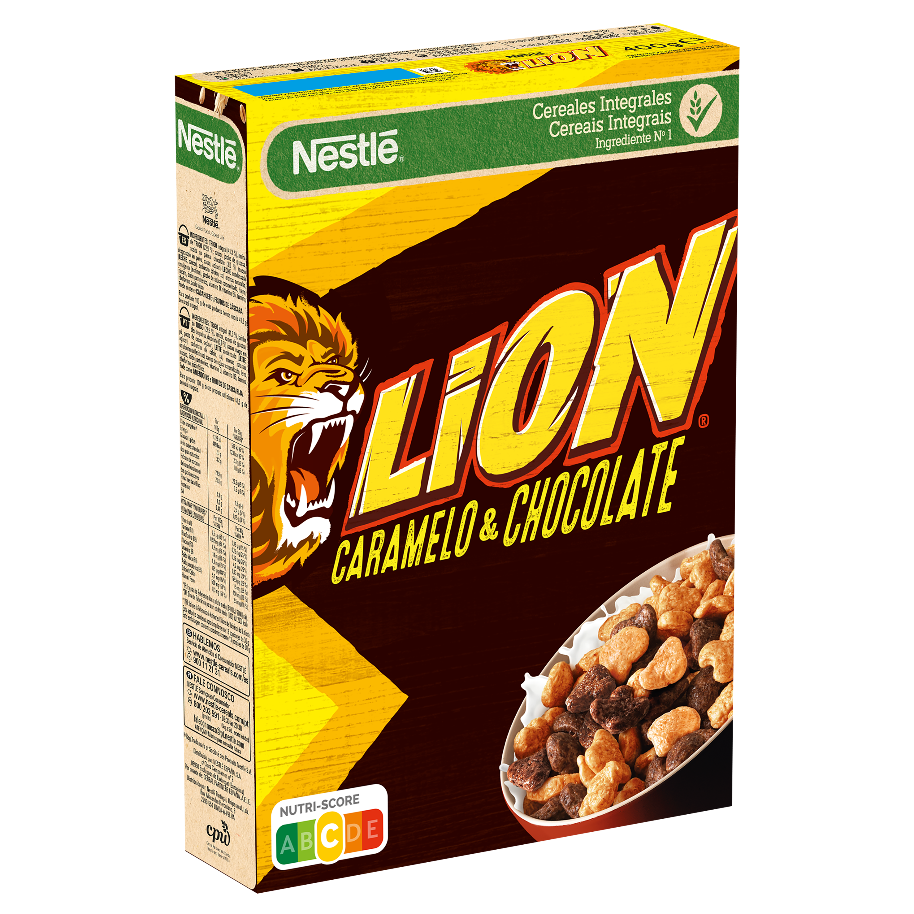 Cereais LION® Caramelo & Chocolate | Cereais NESTLÉ®