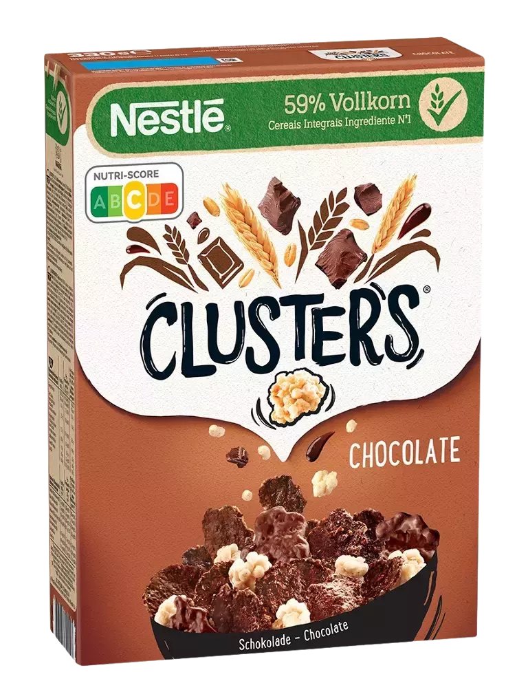 Clusters Chocolate| Produtos|Cereais Nestlé
