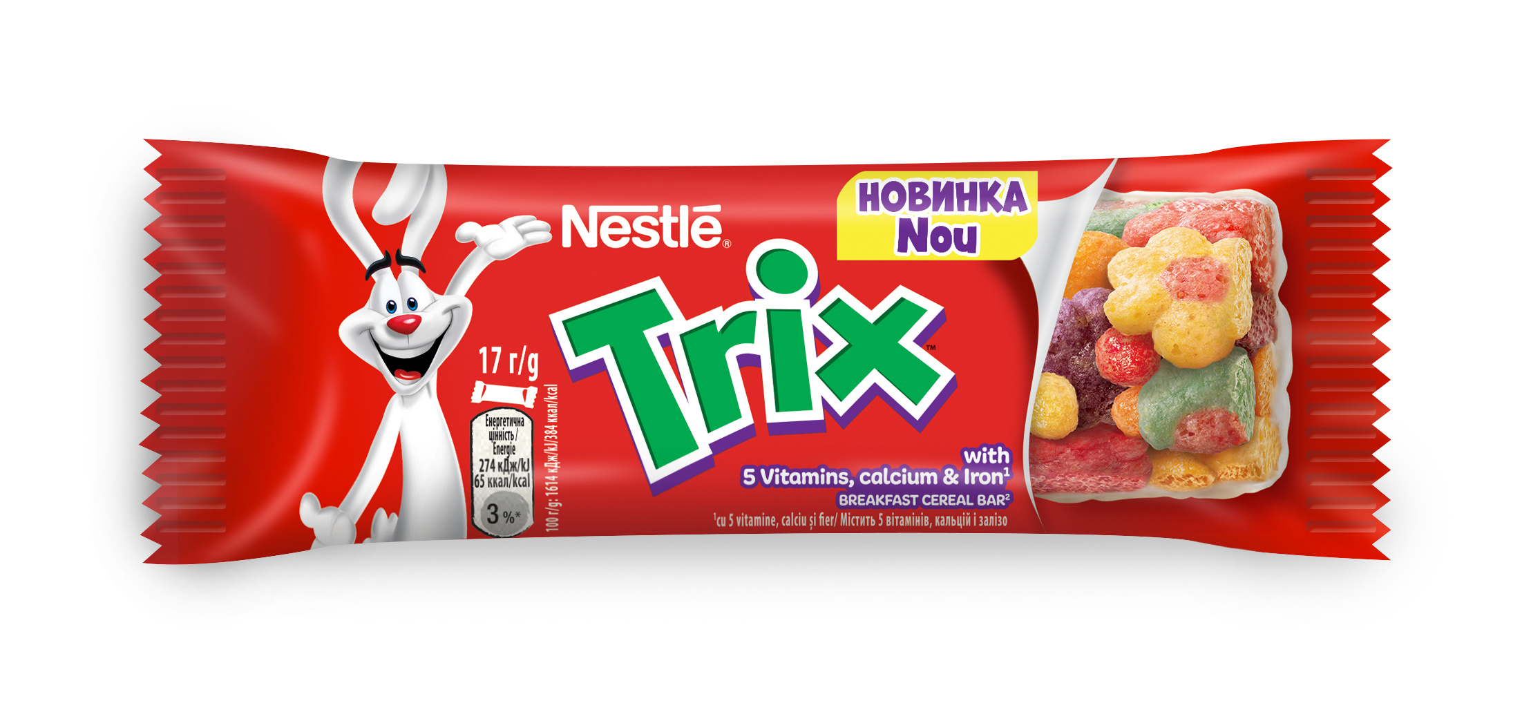 Delicious Trix® Cereal Bars | Nestlé Cereals Romania