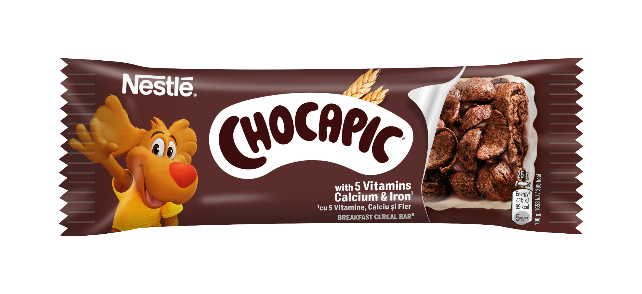 Nestlé CHOCAPIC Baton de cereale pentru mic dejun | CEREALE NESTLÉ