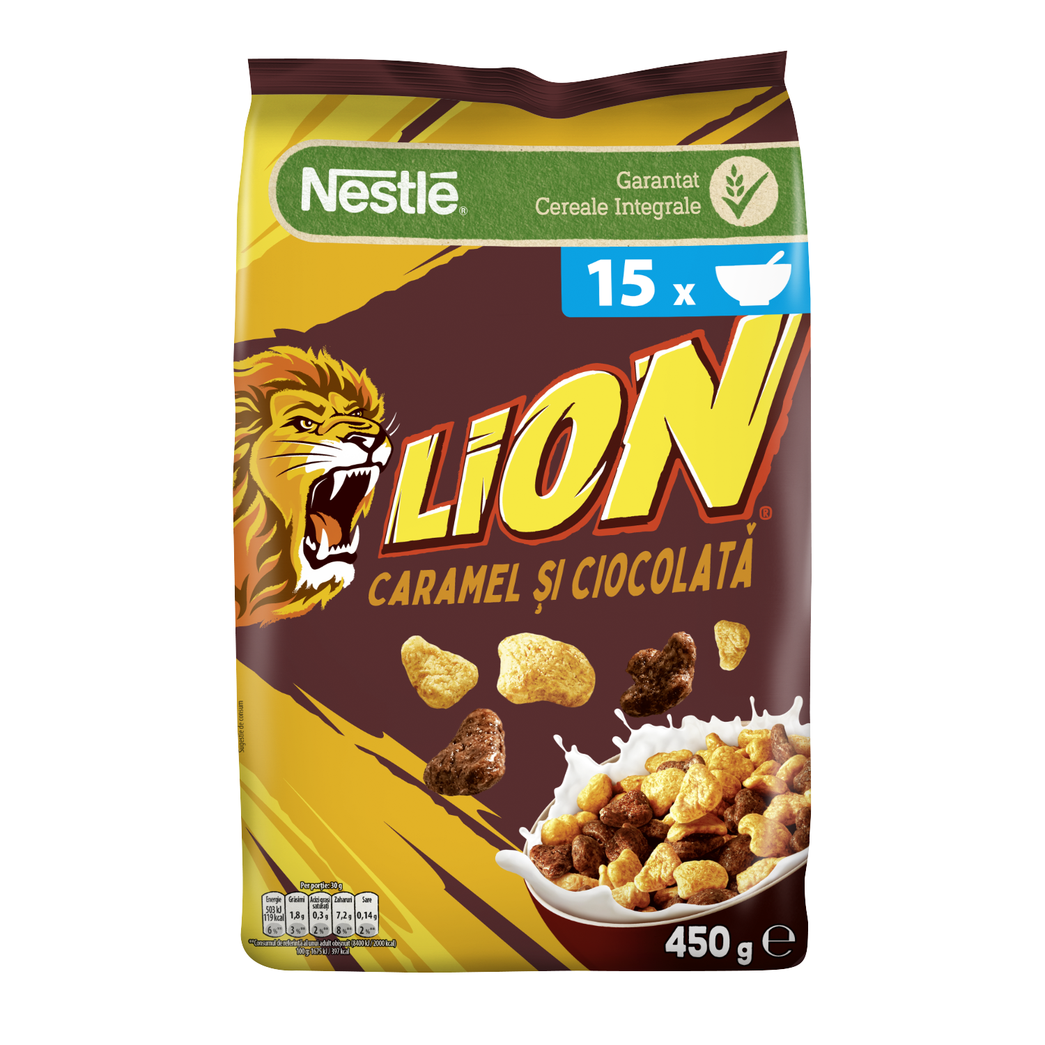Cereale LION Original cu gust crocant | Nestlé Cereals