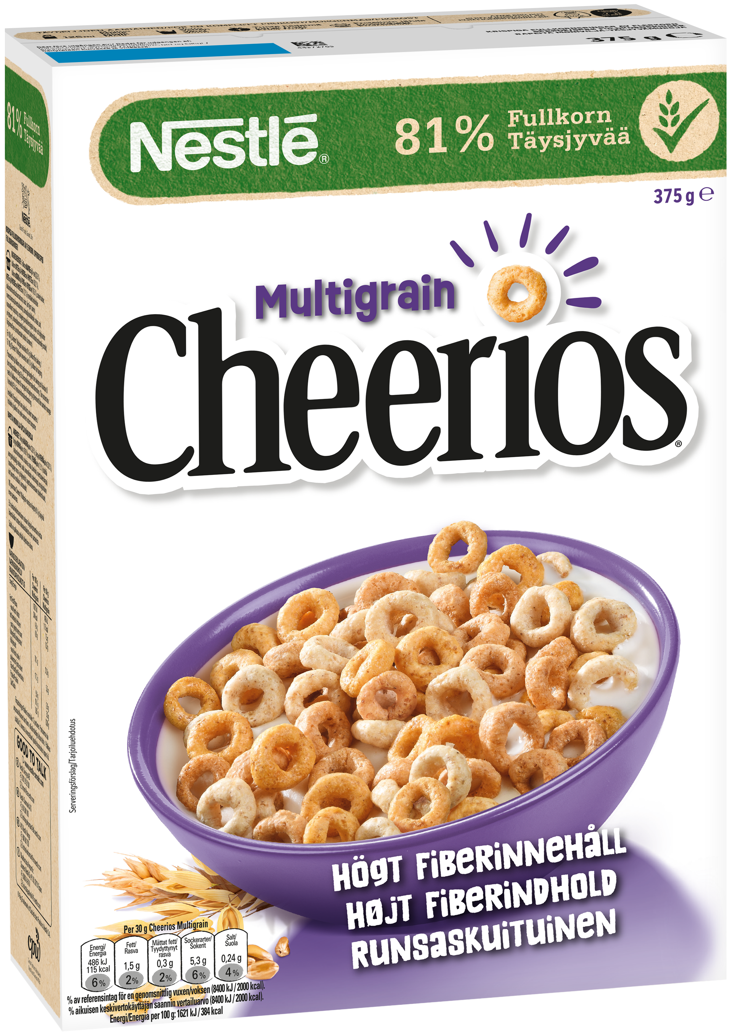 Nestlé Cheerios Multigrain | Nestlé® Flingor