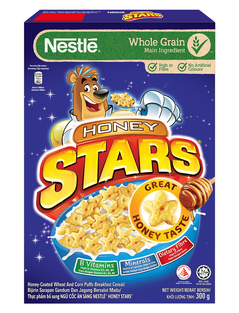 Honey Stars Breakfast Cereal | Nestlé Cereals