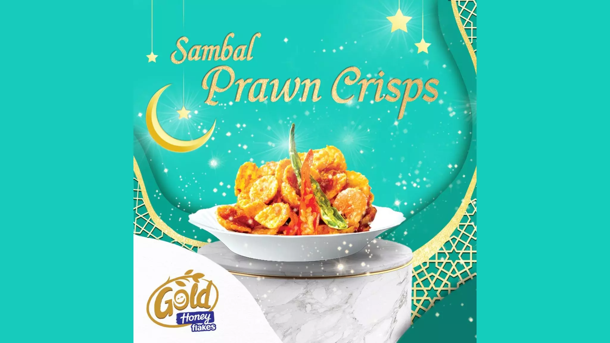 NESTLE® GOLD™ HONEY FLAKES SAMBAL PRAWN CRISPS