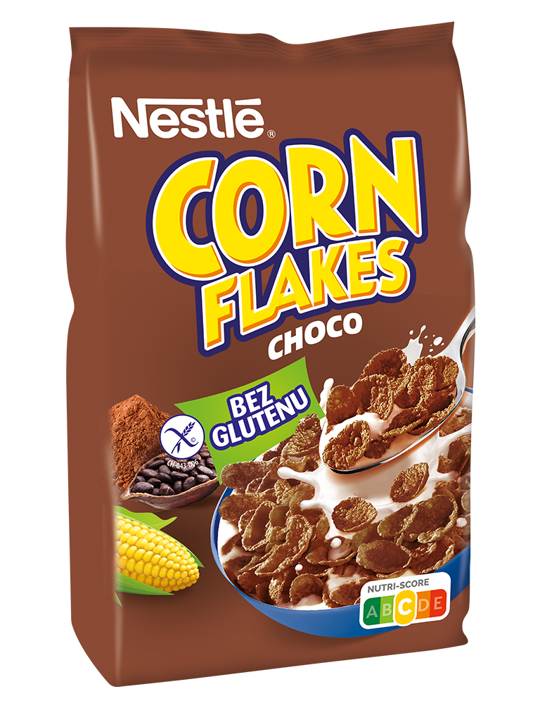 CORN FLAKES CHOCO | Raňajkové cereálie Nestlé