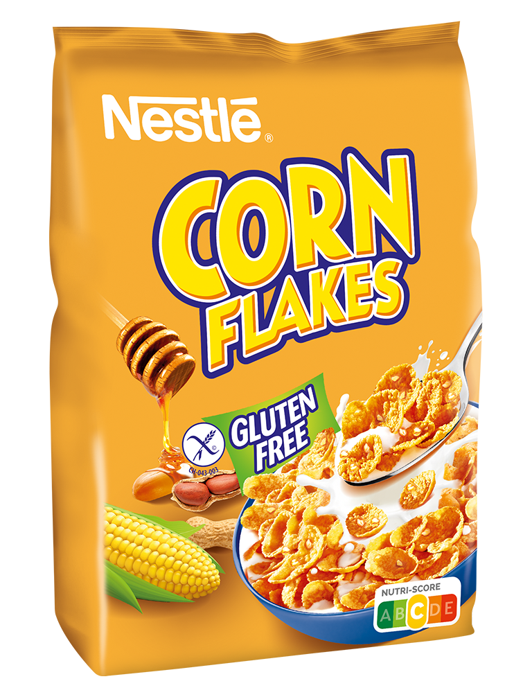 CORN FLAKES Med a arašidy | Raňajkové cereálie Nestlé