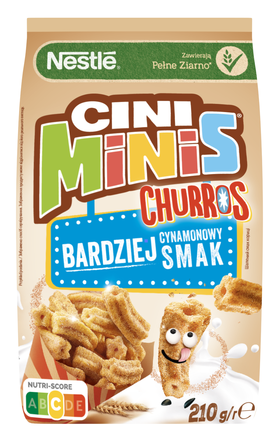 Cini Minis® Churros - готовий сніданок у формі десерту чуррос