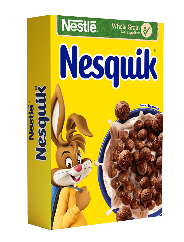 Nesquik® Chocolatey Cereal | Whole Grain | Nestlé Cereals