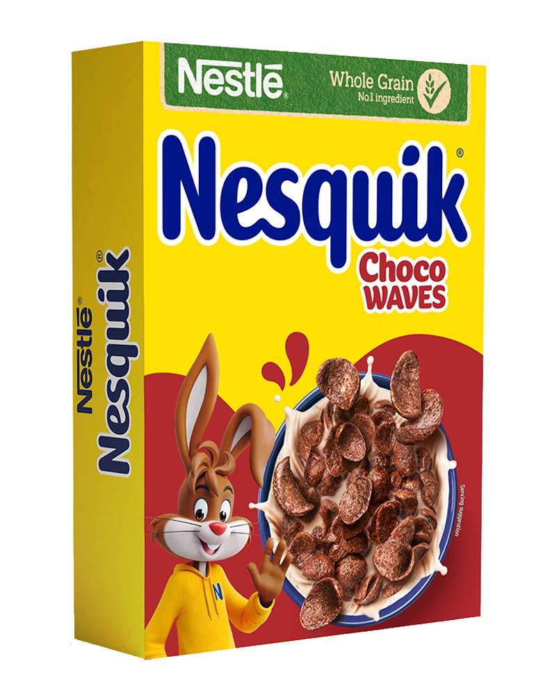 Nesquik® Choco Waves Cereal | Nestlè Cereals